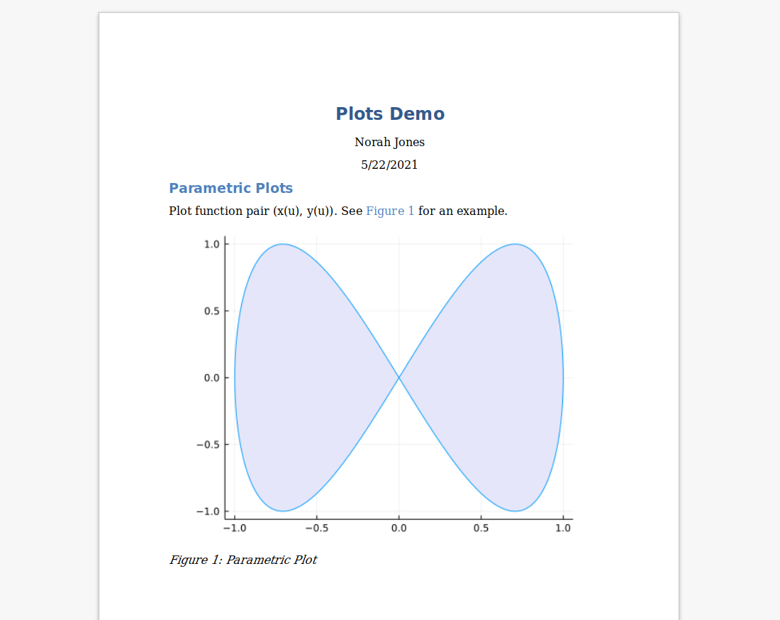 Reproducible Publications with Julia and Quarto Reproducible Publications with Julia and Quarto